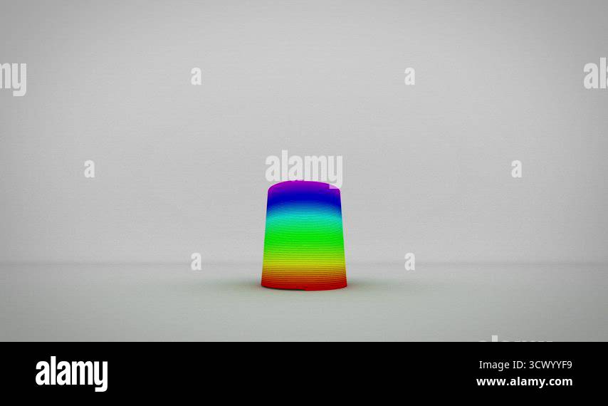 Rainbow spring looping animation Stock Video Footage - Alamy