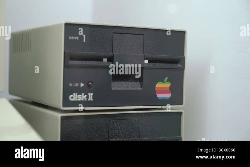 PRAGUE, CZECH REPUBLIC - MARCH 28, 2019: Apple IIc 2c computer Stock ...