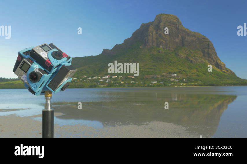 Shooting nature 360 degrees with six GoPro cameras Stock Video Footage ...