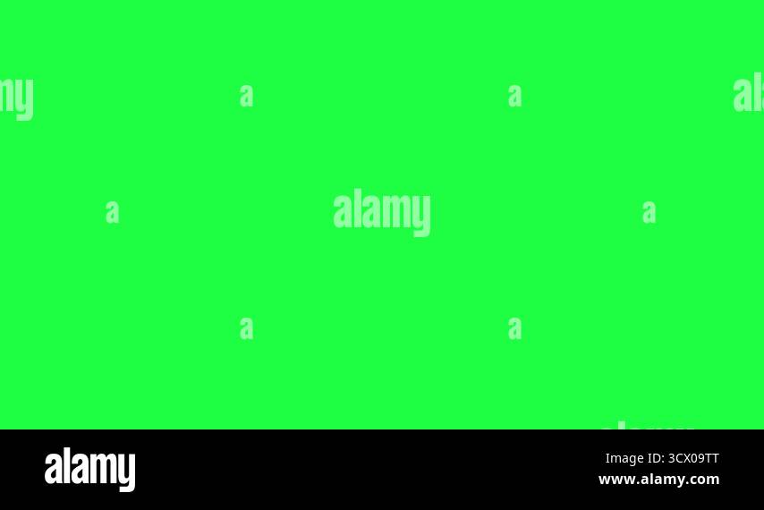 Going warp speed in cartoon style on green screen-animation Stock Video ...