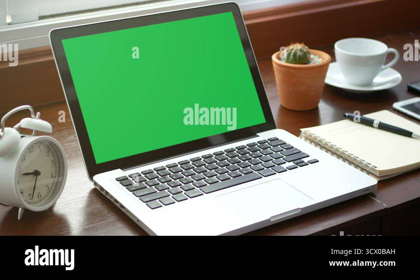 4K. close-up woman working with laptop computer, using finger with ...