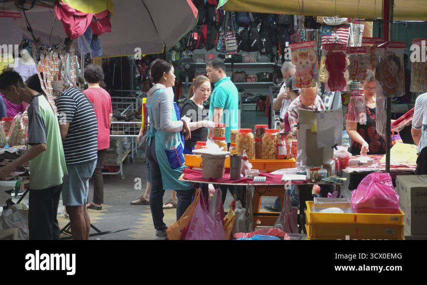 Crowd people shopping local Stock Videos & Footage - HD and 4K Video ...