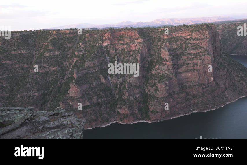 Green River. The Red Canyon overlook in Flaming Gorge, in the Northeast ...