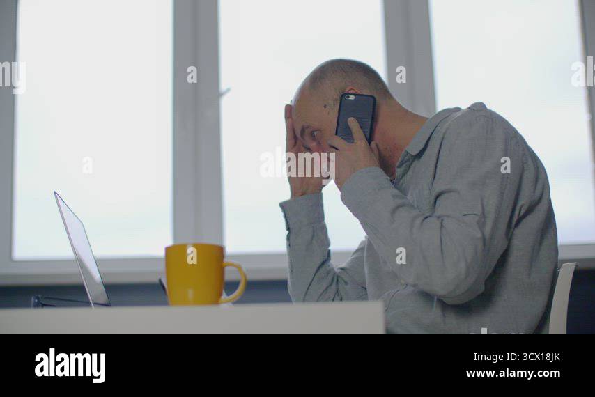 Stressed businessman side view Stock Videos & Footage - HD and 4K Video ...