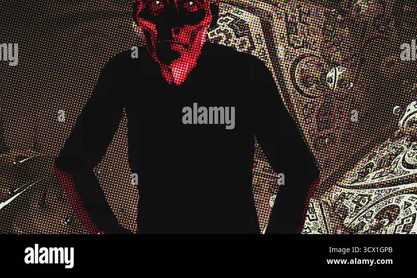 Animation in cartoon style - A zombie attacked by another zombie Stock ...