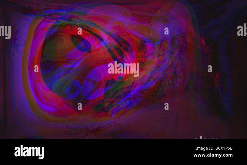 Horror Zombie With Effects, Mixed Media Of Two Cg Animation Stock Video ...