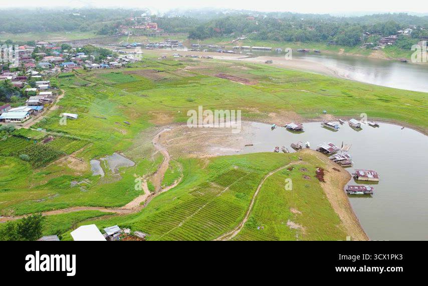 Mon Village River that has a way of life Stock Video Footage - Alamy