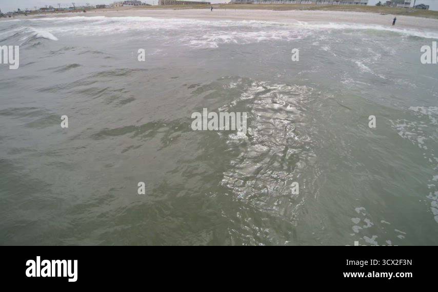 Beautiful blue ocean amazing wave panorama of splashing Stock Video ...