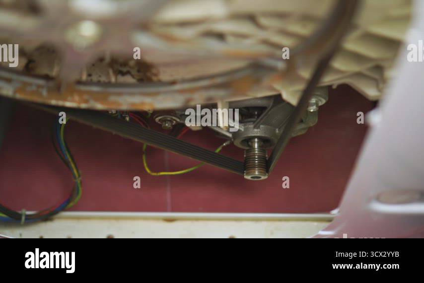 Washing laundry machine drum rust bearing malfunction repair internals ...