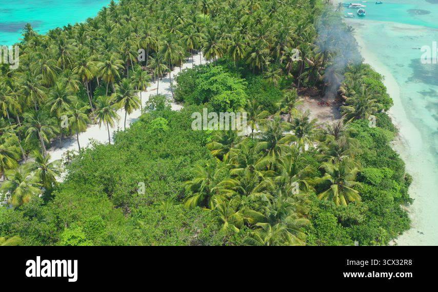 Luxury overhead island view sandy Stock Videos & Footage - HD and 4K ...