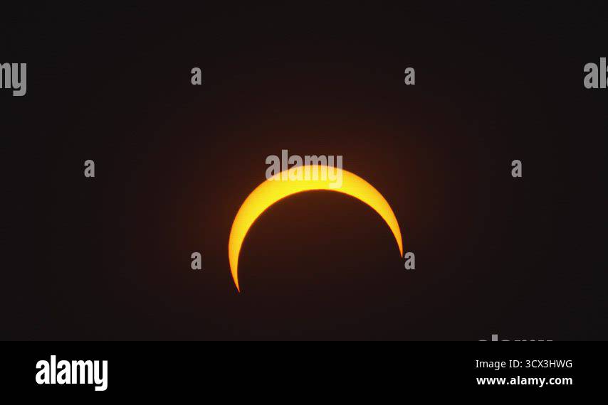 Close up partial solar eclipse Stock Videos & Footage - HD and 4K Video ...