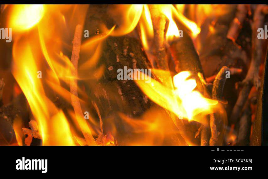 Wooden log on fire Stock Videos & Footage - HD and 4K Video Clips - Alamy