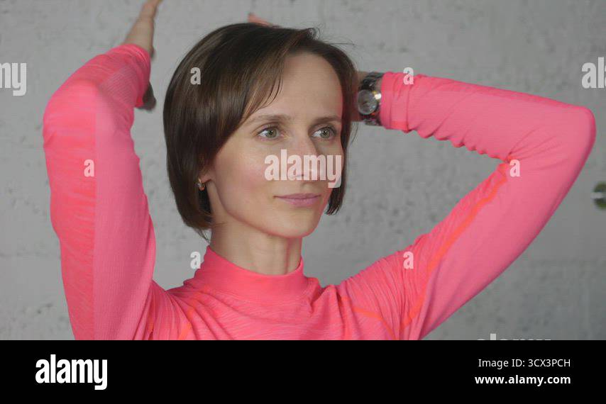 Woman doing neck exercise Stock Videos & Footage - HD and 4K Video ...