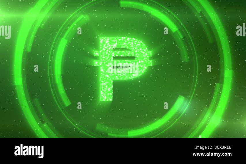 Green philippine peso currency symbol Stock Videos & Footage - HD and ...