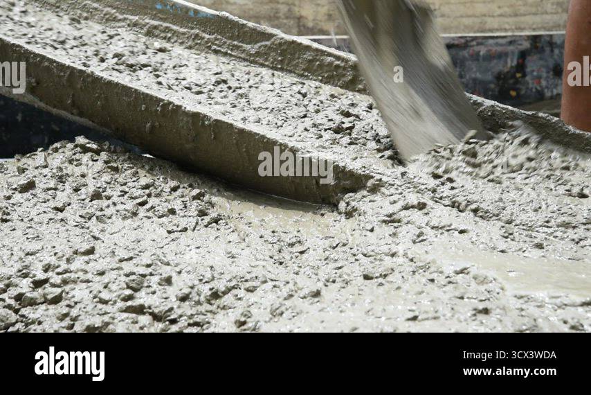 Mixing cement concrete construction site Stock Videos & Footage - HD ...