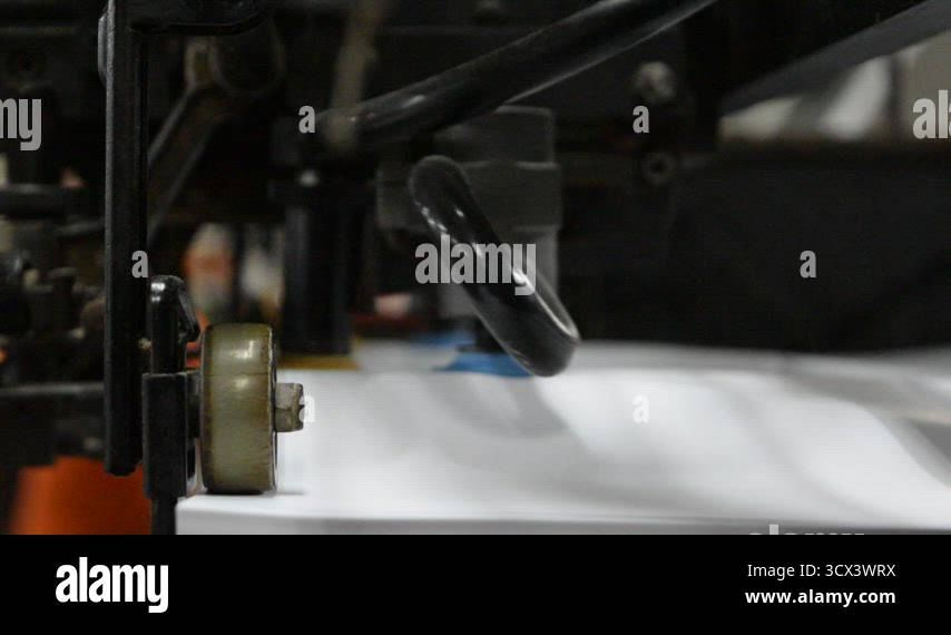 Offset paper machine Stock Video Footage - Alamy