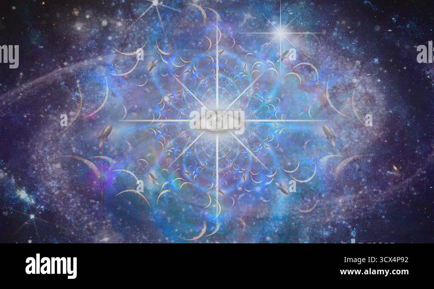 Eternal Eye in Endless Space Stock Video Footage - Alamy