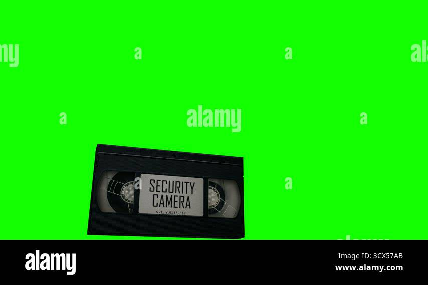 VHS Tape Security Camera Evidence Stock Video Footage - Alamy