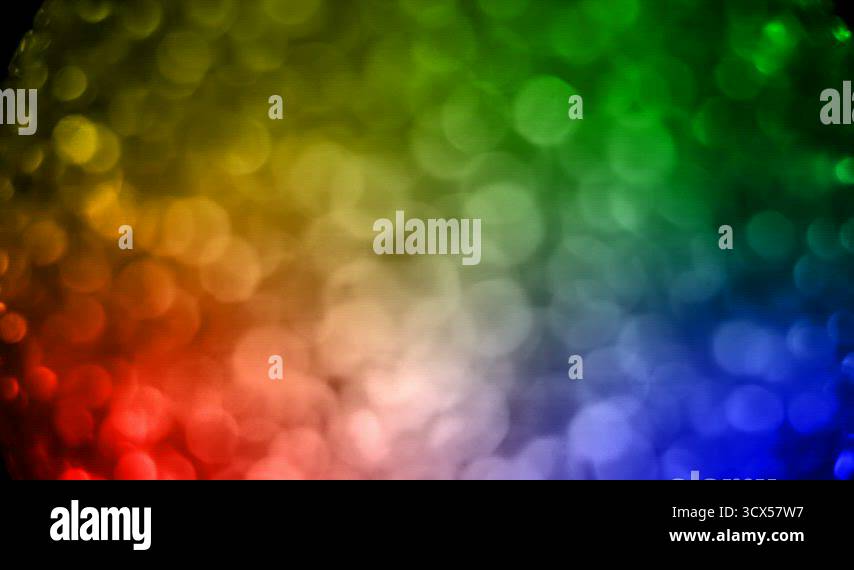 Rainbow Orbs Motion Background Stock Video Footage - Alamy