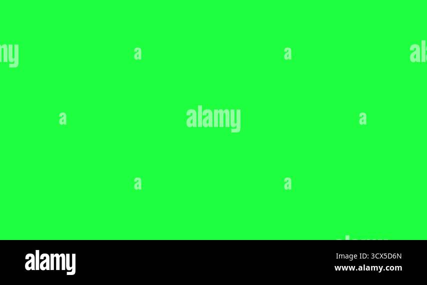 Self drawing animation one continuous line drawing on green screen ...
