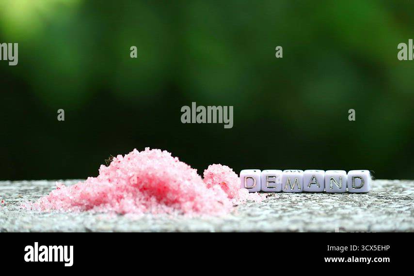ants find huge of red sugar and move it to hive and blur background ...