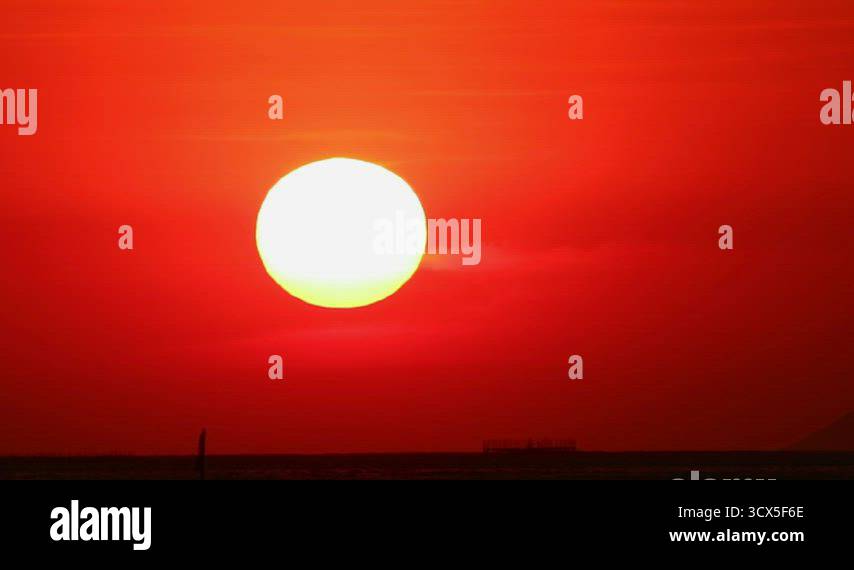 Omega sunset gold fishing boat passing time lapse Stock Video Footage ...