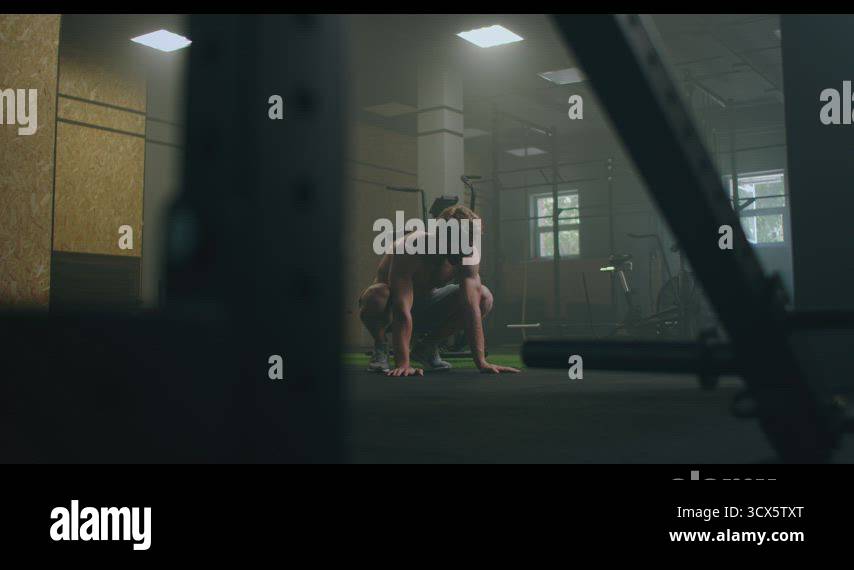 He already looking for the next challenge. Tired muscle athlete. Tired ...