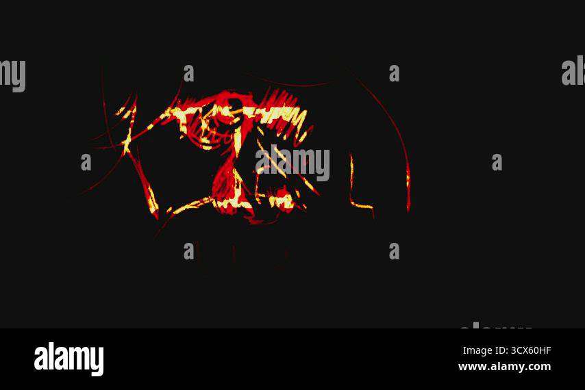 Concept Of Word Hell In Fire Stock Video Footage - Alamy