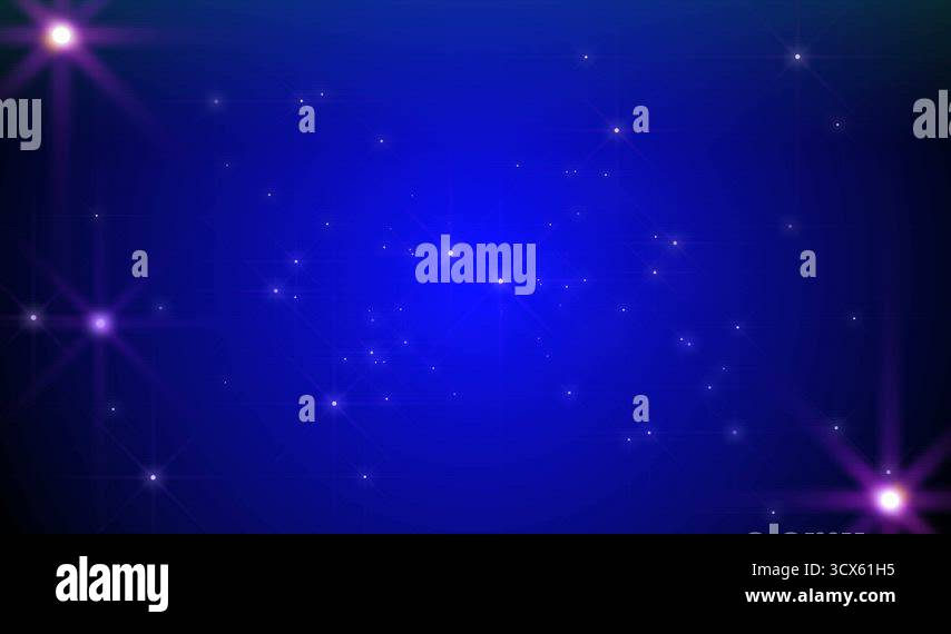 stars space fly clouds blue Stock Video Footage - Alamy