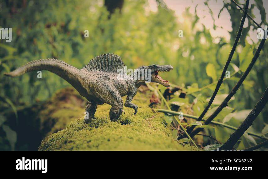 Dinosaur prehistoric lizard spinosaurus Stock Videos & Footage - HD and ...