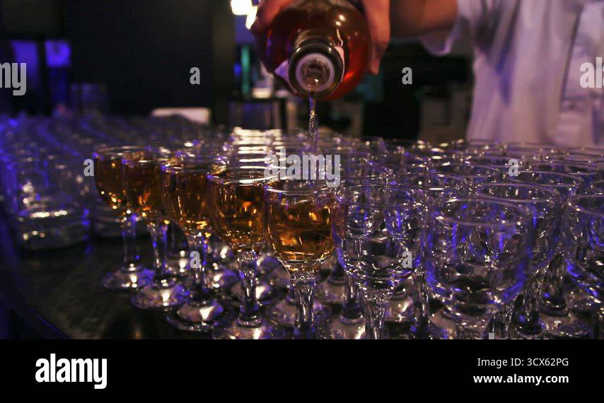 Alcohol poured in glass Stock Videos & Footage - HD and 4K Video Clips ...
