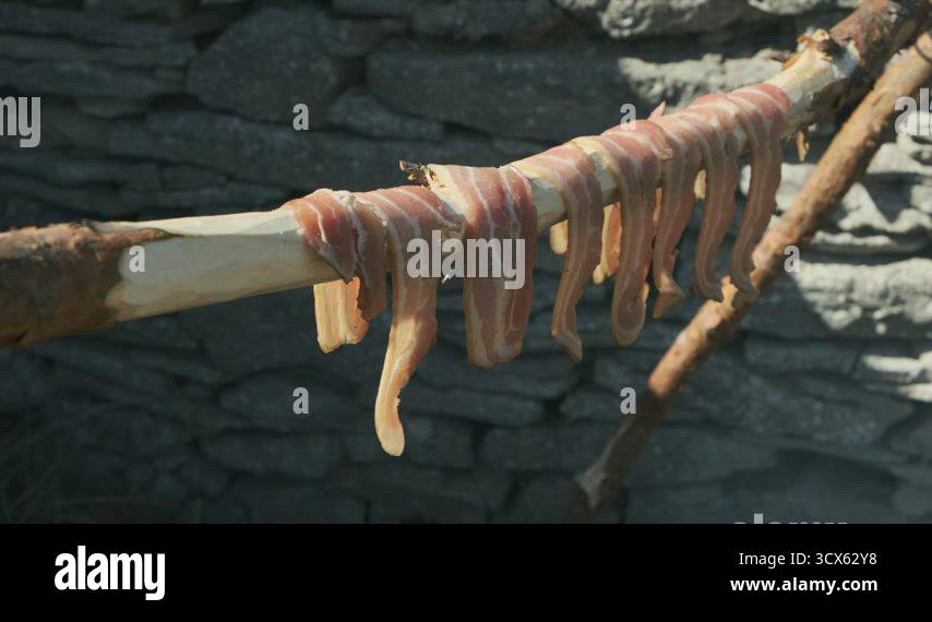 Slices cured bacon Stock Videos & Footage - HD and 4K Video Clips - Alamy