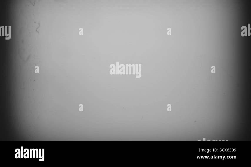 Overlay effect on the frame of an old movie with fibers and noise on a ...