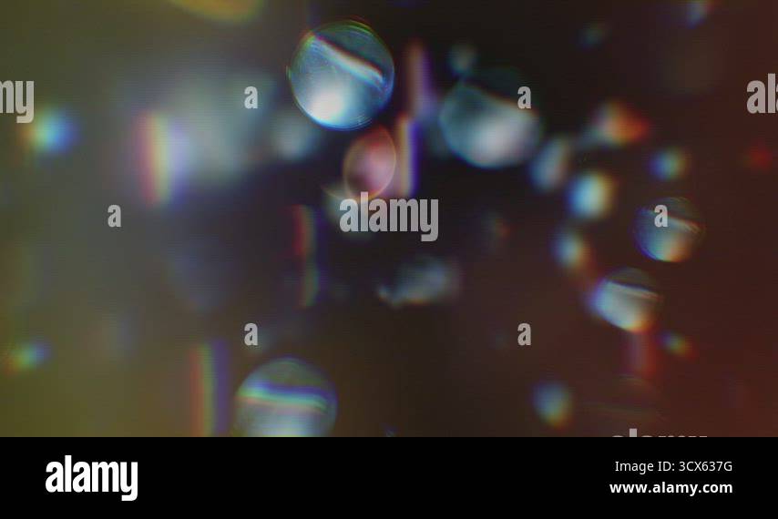 Light glare lights defocused in motion on black background HD Stock ...