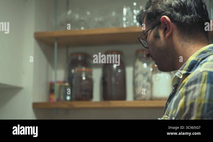 Man pouring boiling water to mugs Stock Video Footage - Alamy
