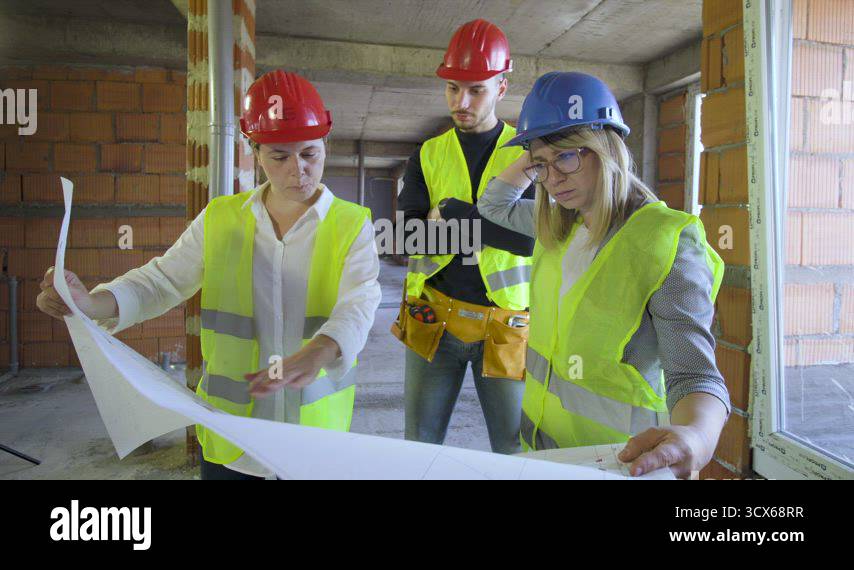 Architect construction worker site Stock Videos & Footage - HD and 4K ...
