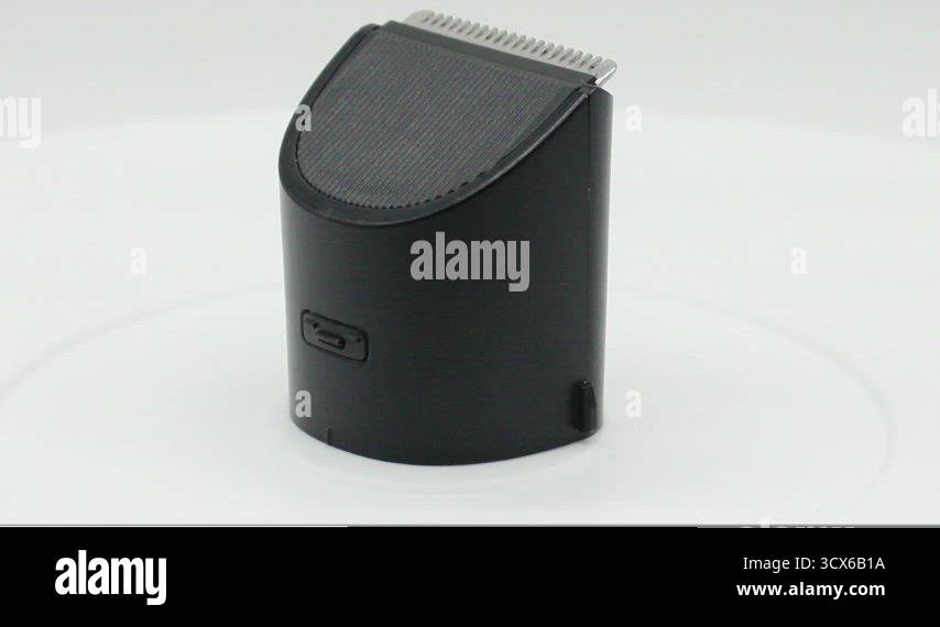 Hair trimmer on white background Stock Video Footage - Alamy