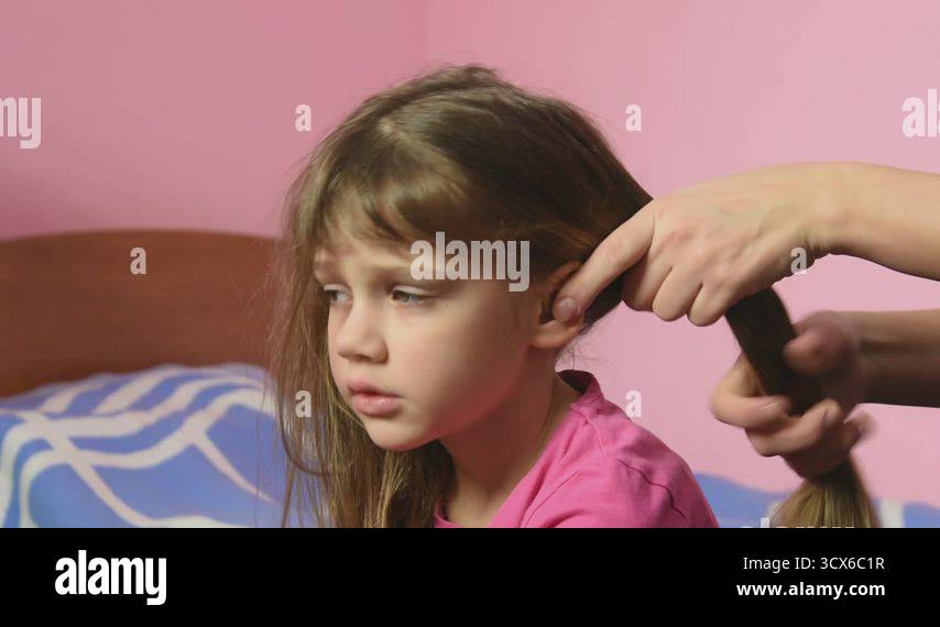 Mother combing long hair girls Stock Videos & Footage - HD and 4K Video ...