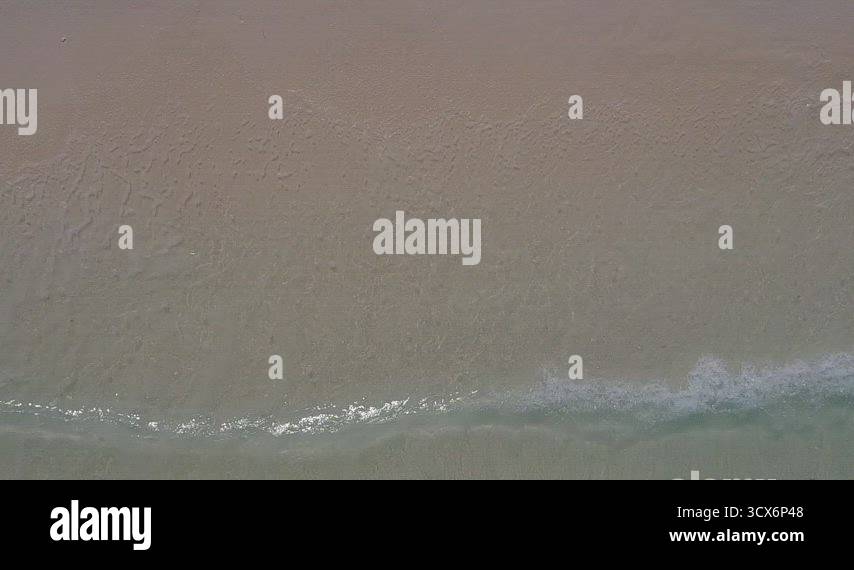 Aerial drone scenery of tropical resort beach trip by clear water and ...