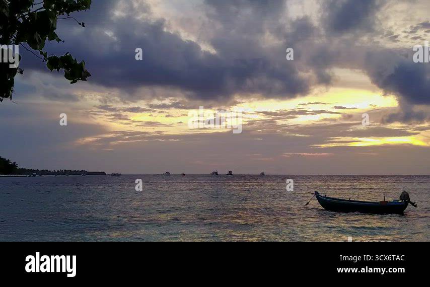 Aerial travel of marine coast beach break by blue lagoon and white ...