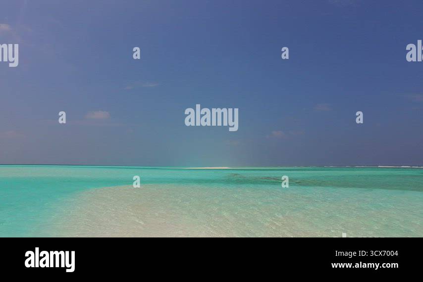 Sunny travel of paradise coast beach adventure by turquoise lagoon and ...