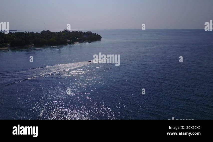 Sunny texture of beautiful lagoon beach adventure by blue ocean and ...