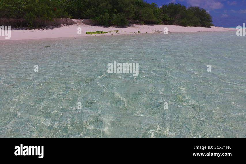 Daytime texture paradise lagoon beach Stock Videos & Footage - HD and ...