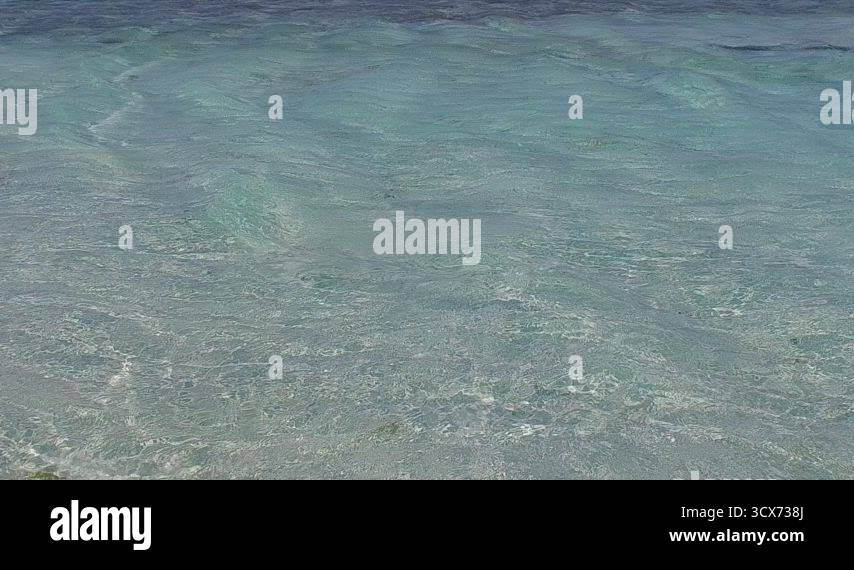 Sunny landscape of perfect island beach adventure by aqua blue ocean ...