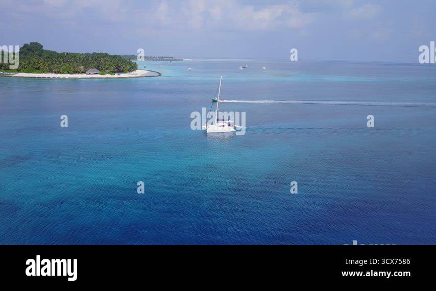 Wide angle texture of marine bay beach wildlife by shallow ocean with ...