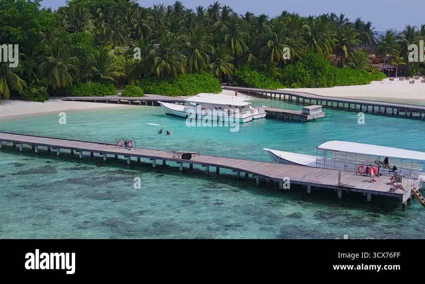 Warm sky of marine coast beach break by shallow lagoon with clean sandy ...