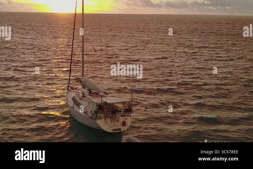 Warm seascape of tranquil seashore beach lifestyle by blue green water ...