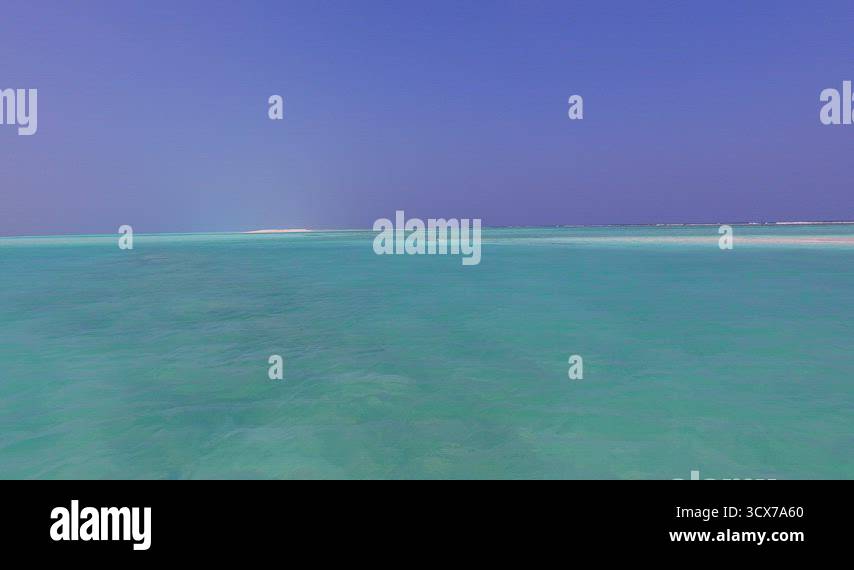 Warm landscape of beautiful bay beach vacation by transparent ocean and ...