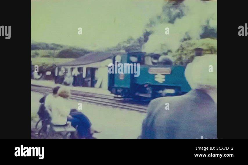 United Kingdom 1965, Historic train in 60s 8 Stock Video Footage - Alamy