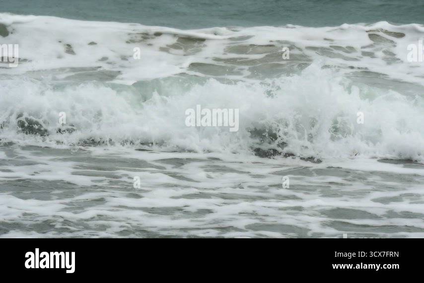 sea wave slow motion Stock Video Footage - Alamy